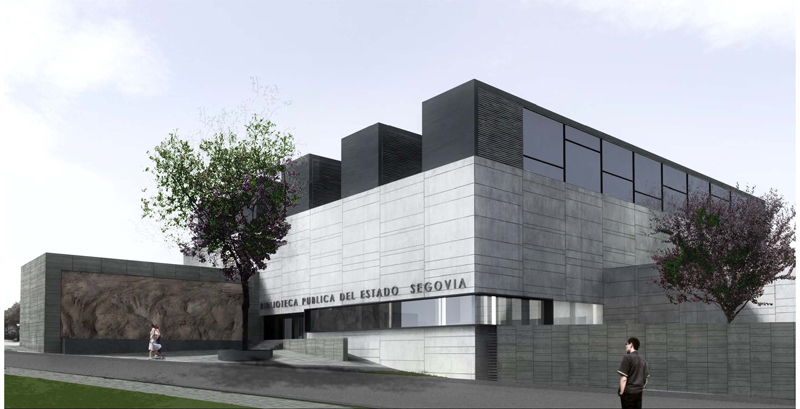 Así será la nueva Biblioteca Pública de Segovia - Segoviaudaz.es