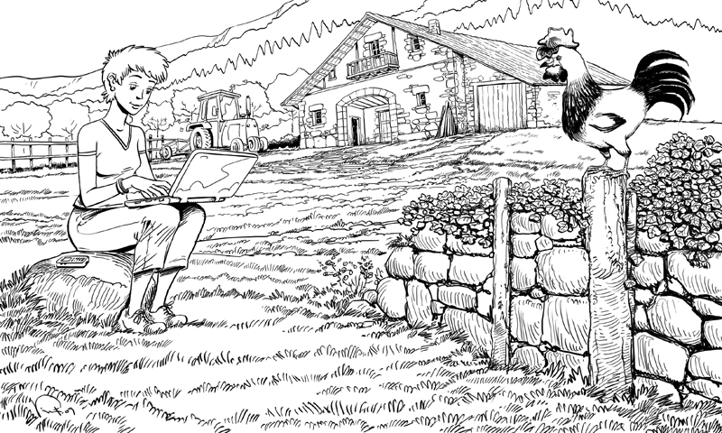 Dibujos para nuestro medio rural - Segoviaudaz.es