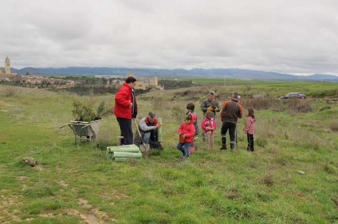 El entorno de Zamarramala más verde - Segoviaudaz.es