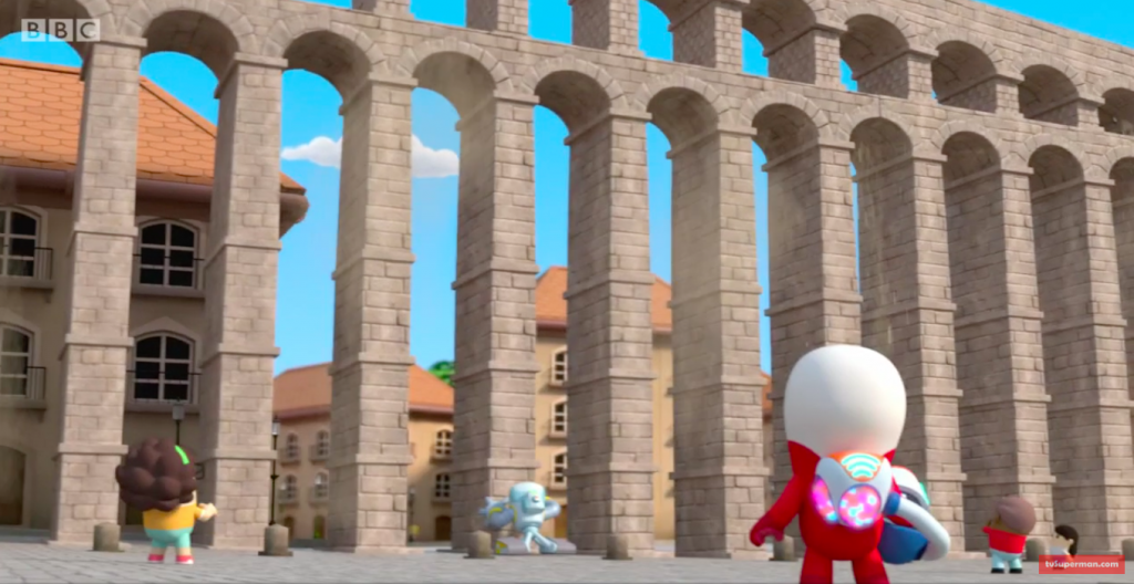 El Acueducto, protagonista de unos dibujos animados en la BBC ...