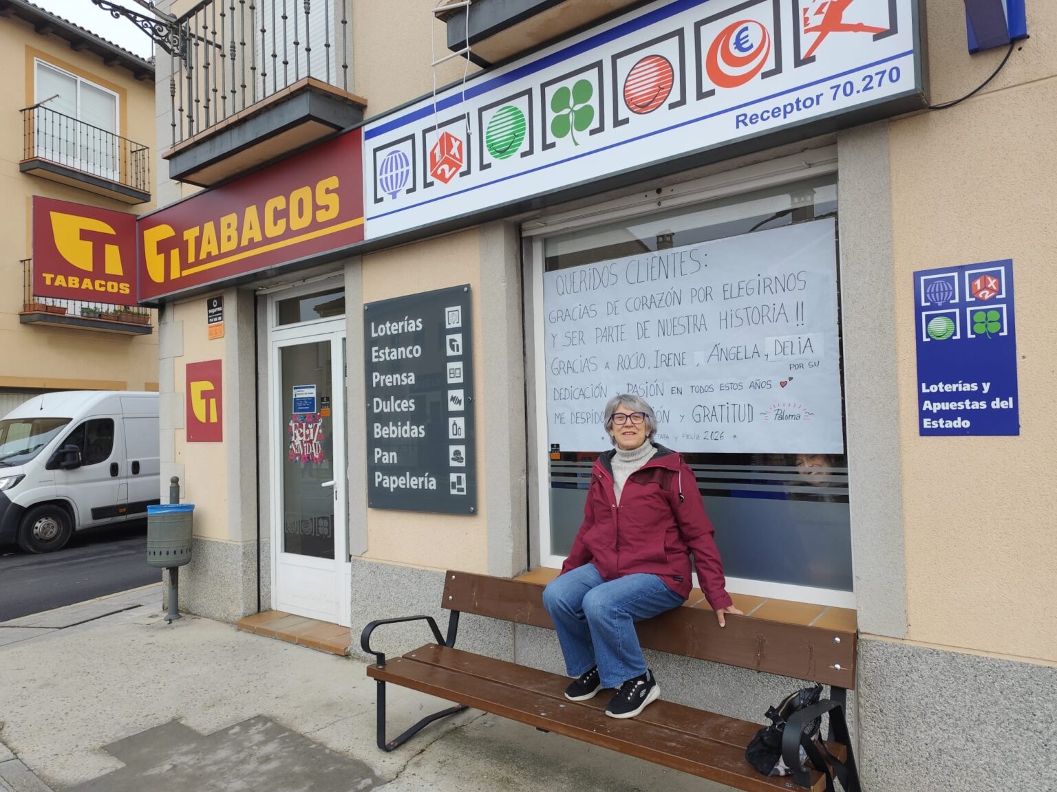 La Paloma se despide de Segovia repartiendo el Gordo del Niño ...