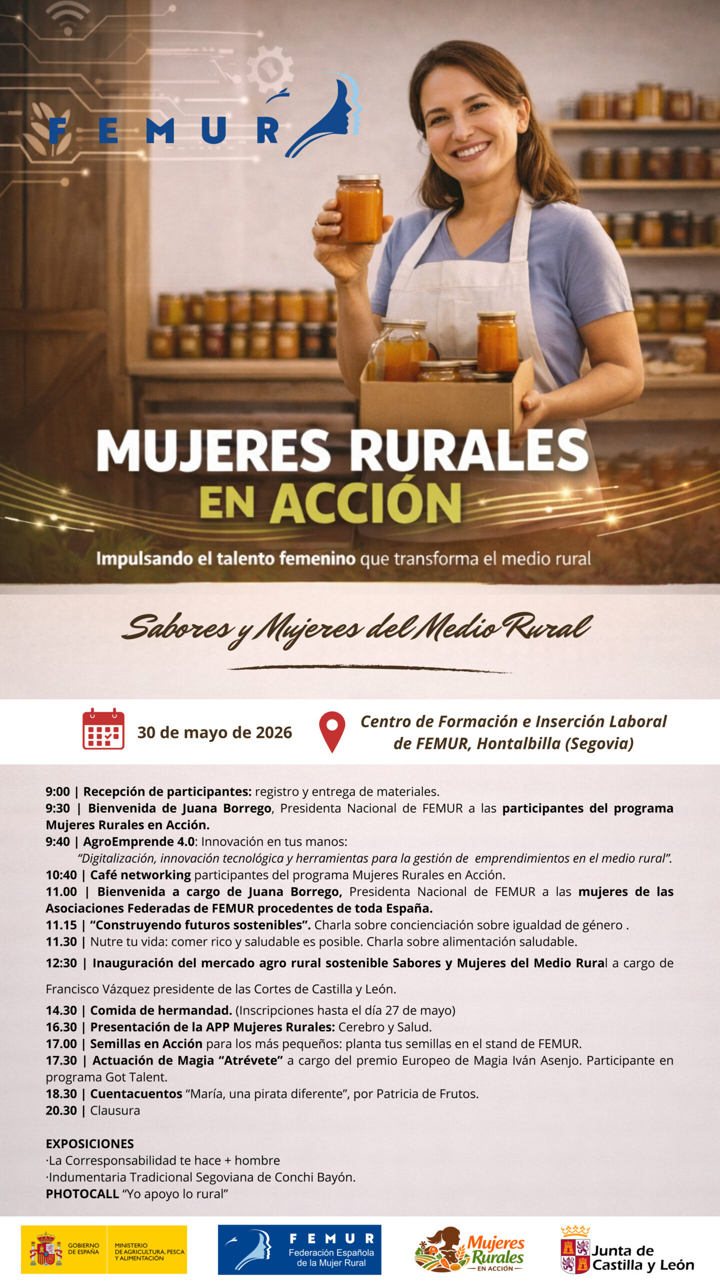 FEMUR saca a la calle el potencial de la mujer rural con su mercado ...